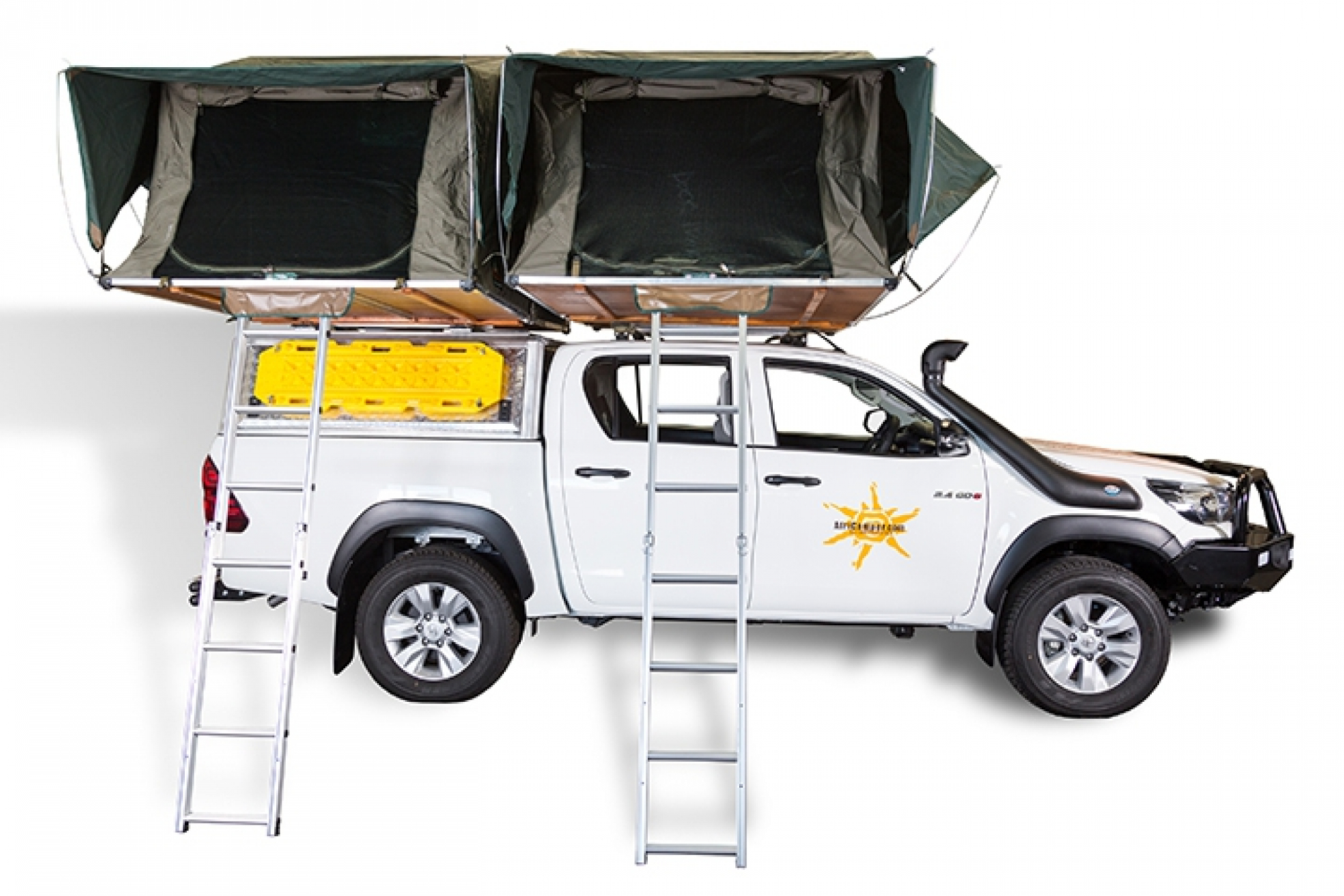 4×4 Double Cab Explorer 2 Roof Top Tents | Africamper | 4x4 Camper ...